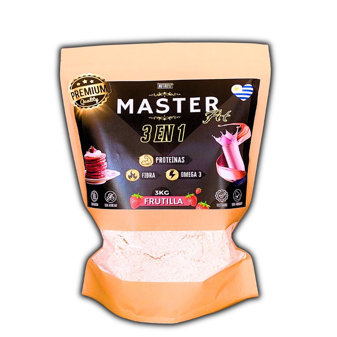 Master Fit 3 en 1 - Suplemento para ganar músculo y tonificar – NUTRIFIT